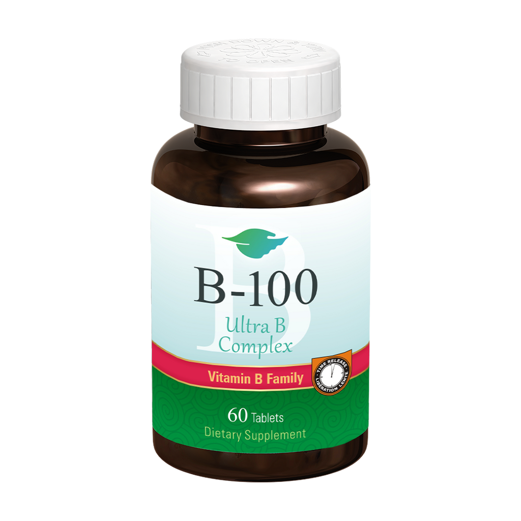 B-100 (Ultra B-Complex) Time Release – Global Master